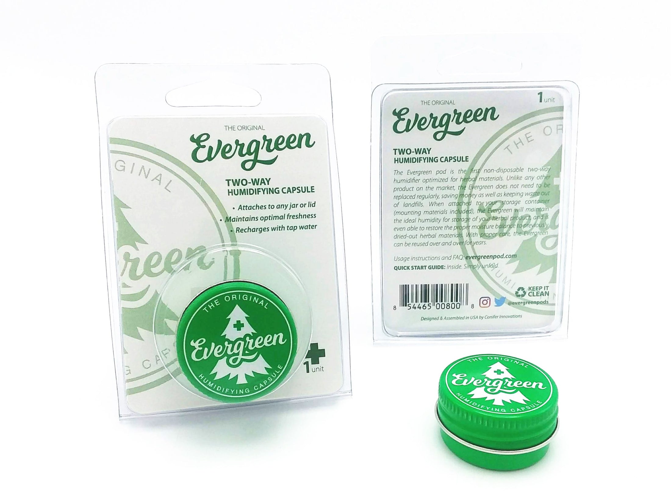 Best Weed Container & Humidity Control System - Evergreen